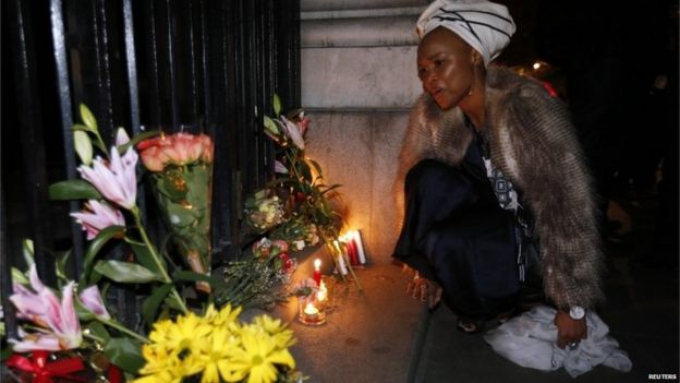 In pictures: Mourning Mandela - BBC News