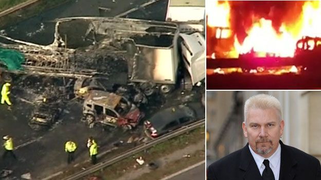 Geoffrey Counsell cleared over M5 fireworks deaths - BBC News