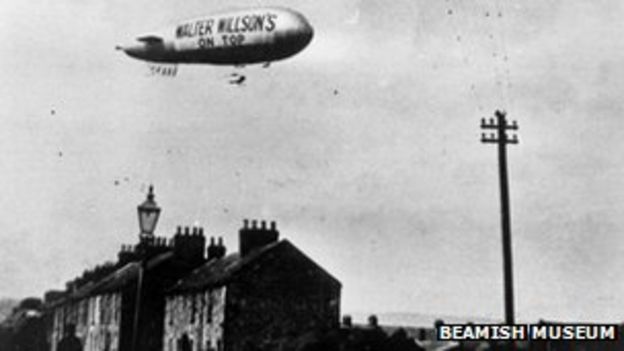 Ill-fated history of Britain's first private airship - BBC News