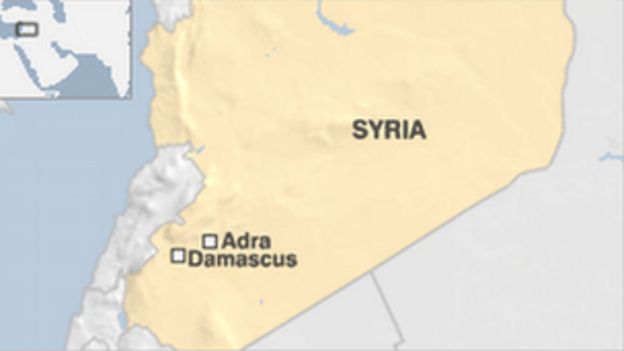 Syria conflict: 'Islamist rebels' kill Adra civilians - BBC News