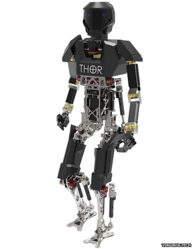 Google's Schaft robot wins Darpa rescue challenge - BBC News