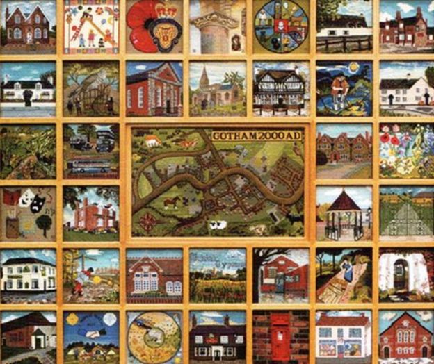 The real Gotham: The village behind the Batman stories - BBC News