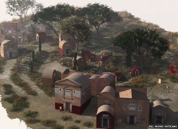Vatican to open poignant ancient Roman cemetery - BBC News