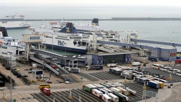 New Dover cargo terminal receives £120m investment - BBC News