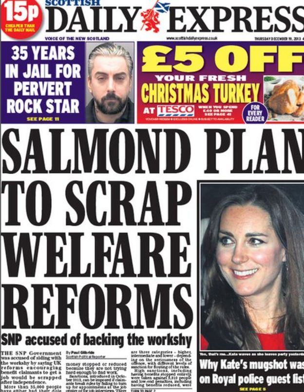 The front pages of Scotland's newspapers - BBC News