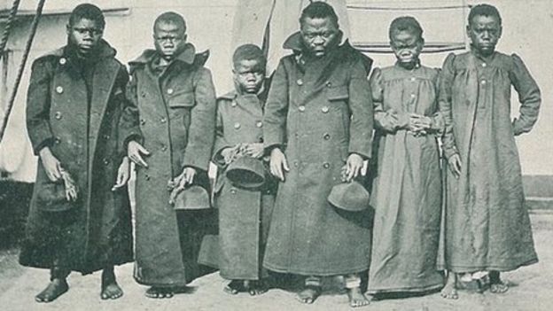 The Pygmies who visited Edwardian England - BBC News