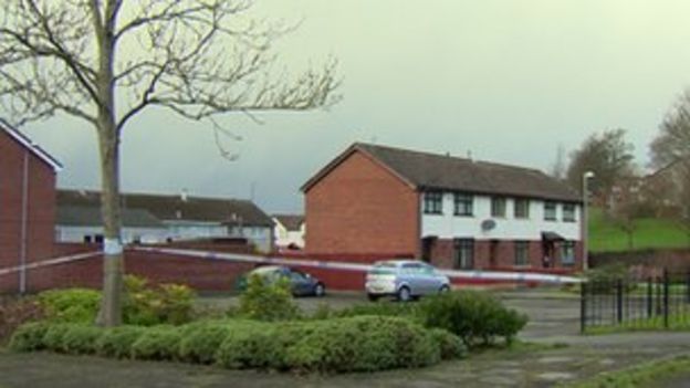 Three injured in assault outside Lisburn house - BBC News