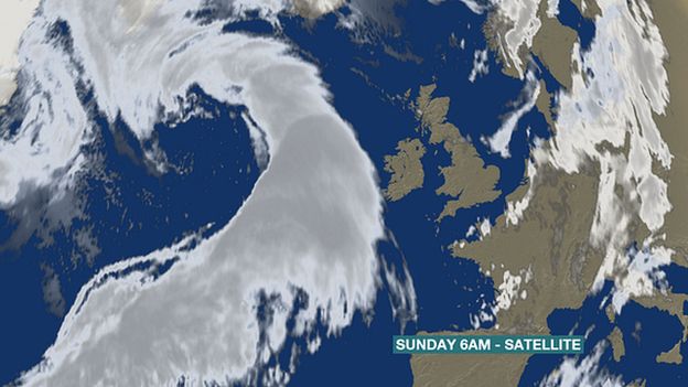 Most storm-hit homes 'to get power back on Sunday' - BBC News