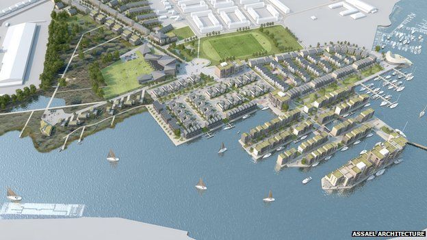 Lowestoft waterfront's £150m regeneration plan submitted - BBC News