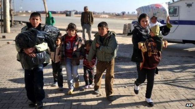 Syria conflict: Groups pledge $400m in humanitarian aid - BBC News