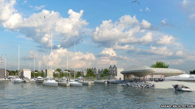 Lowestoft waterfront's £150m regeneration plan submitted - BBC News