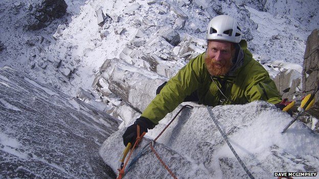 Scots climber Andy Nisbet honoured by mountain festival - BBC News