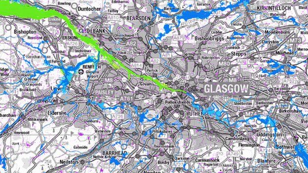 New maps show flooding risk in Scotland - BBC News