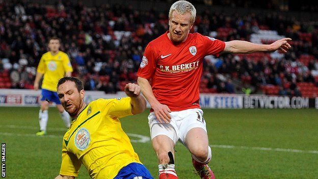 Transfer window: David Perkins joins Blackpool from Barnsley - BBC Sport