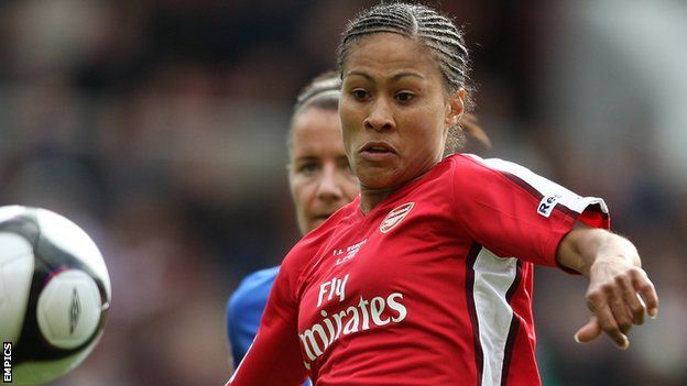 Arsenal Ladies' Rachel Yankey signs new two-year deal - BBC Sport
