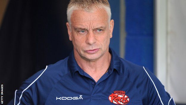 Salford Red Devils coach Brian Noble unfazed by pressure - BBC Sport
