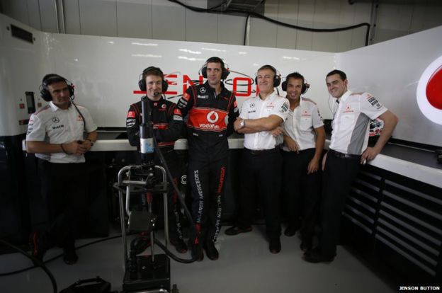 In pictures: F1 drivers behind the camera - BBC News