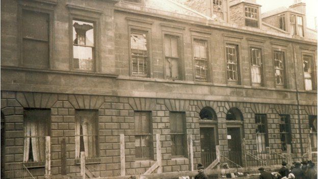 World War One: Zeppelin raid was Scotland's first air blitz - BBC News