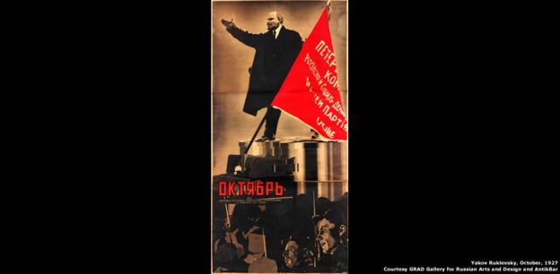 In pictures: Soviet posters of the silent screen - BBC News
