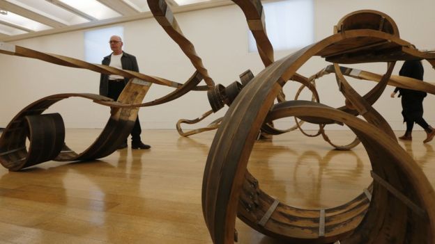 In pictures: Richard Deacon at Tate Britain - BBC News