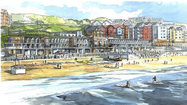 Artificial reef makes Boscombe surfers 'laughing stock' - BBC News