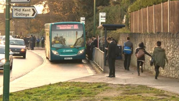Kent rural bus routes cut to save County Council money - BBC News