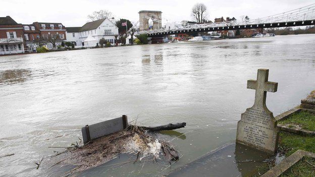 River Thames at record high level - BBC Newsround