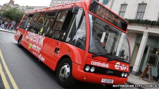 Nottingham to expand electric bus fleet after more funding - BBC News