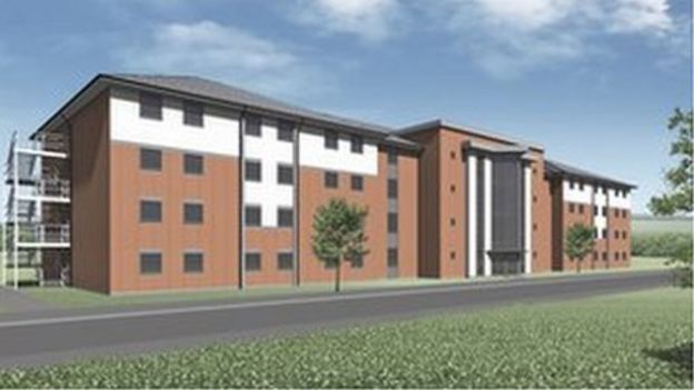 MoD Lyneham training college work starts - BBC News