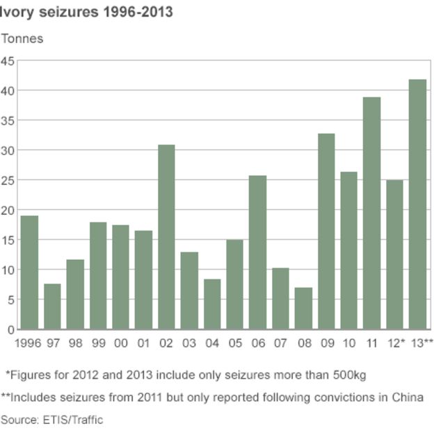Four African nations spurn ivory sales - BBC News