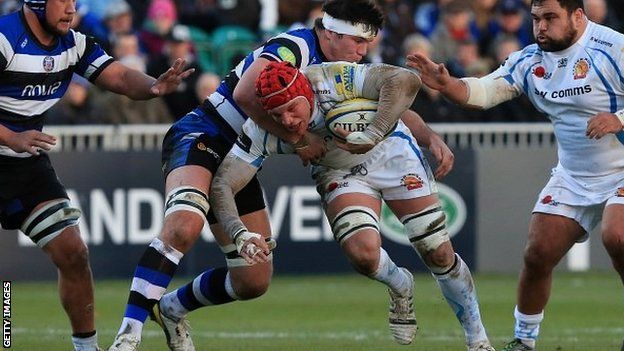 Exeter Chiefs v Bath: Rob Baxter seeks end to losing record - BBC Sport