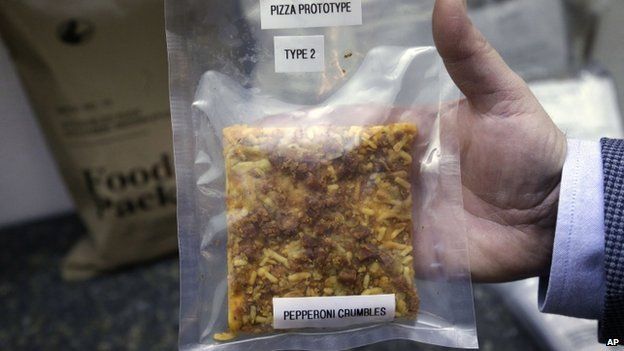 The military pizza that lasts for three years - BBC News