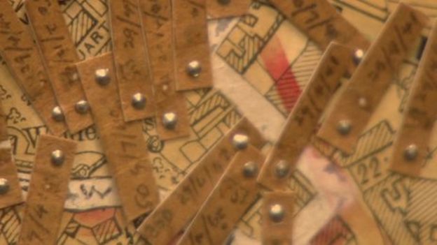 Rare 17th Century map of Dorset estate restored - BBC News