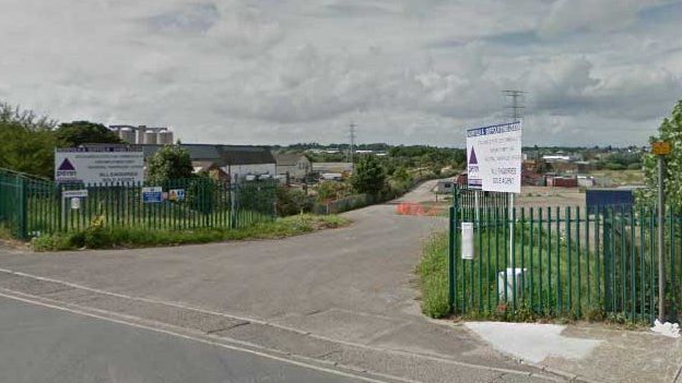 Harris Business Park, Ipswich: Work begins at new industrial site - BBC ...