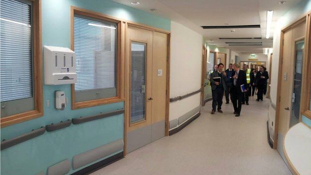 Musgrove Park Hospital's £34m building ready mid-March - BBC News