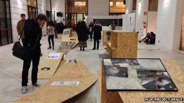 Binned artwork claims 'exaggerated' - BBC News