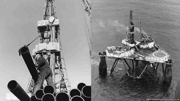In pictures: North Sea oil and gas - BBC News