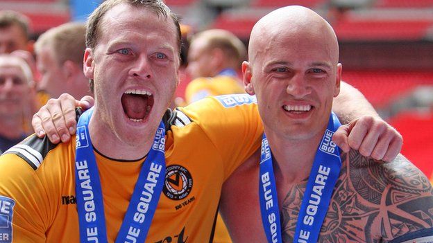 Newport County: Defender David Pipe released by Exiles - BBC Sport