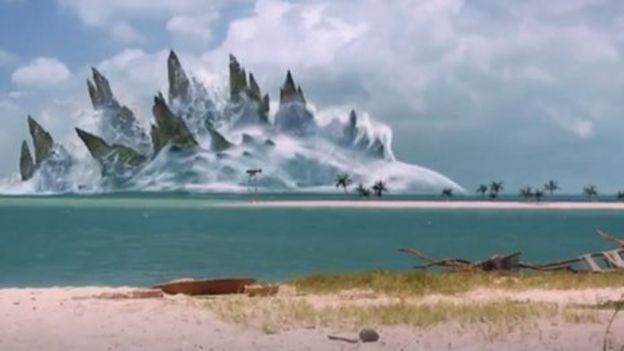 Godzilla: first footage screened at London cinema - BBC News