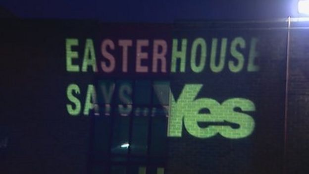 Scottish independence: On the road with the Yes campaign - BBC News