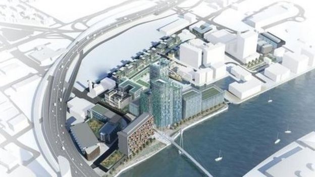 Belfast Harbour development gets planning permission - BBC News