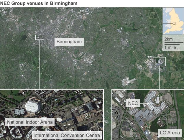 Birmingham's NEC Group put up for sale - BBC News