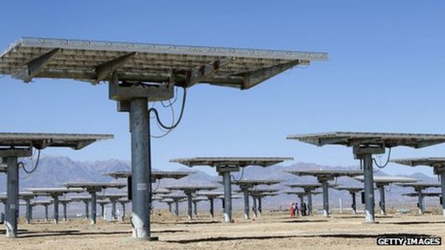 Chaori Solar in landmark Chinese bond default - BBC News