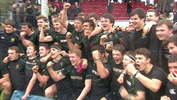Sullivan Upper boys become Holywood heroes - BBC News