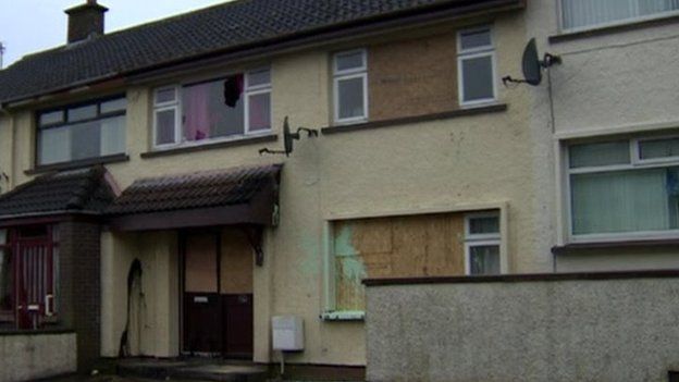 Larne: Second attack on same house within a week - BBC News