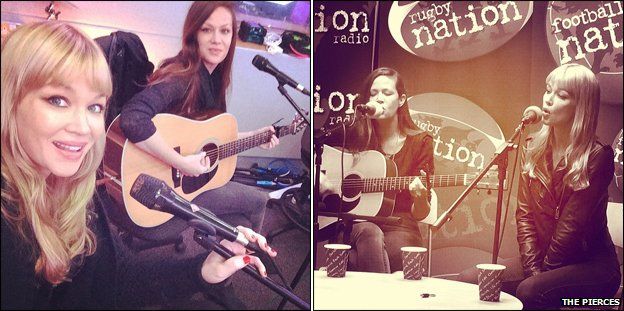 The Pierces share a photo diary of the 'failed' sessions for their ...