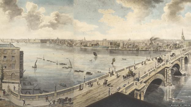 In pictures: London's bridges through the ages - BBC News