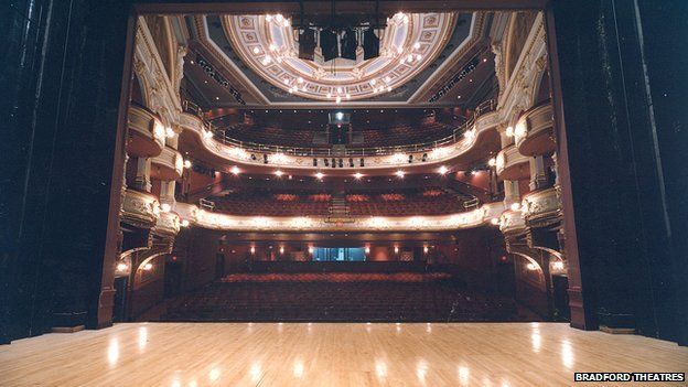Bradford Alhambra Theatre: 100 years of the show going on - BBC News
