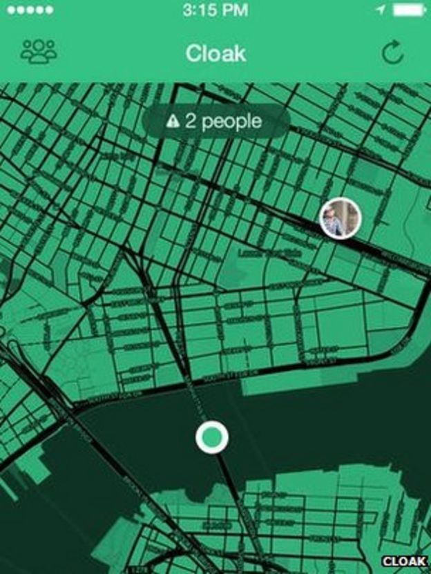 Cloak 'anti-social' app helps you avoid your friends - BBC News