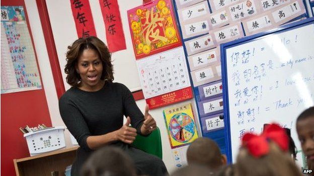 Michelle Obama begins 'gentle diplomacy' China trip - BBC News